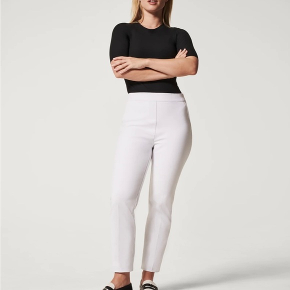 SPANX | Pants & Jumpsuits | Nwt Spanx Onthego Slim Straight Pant With ...